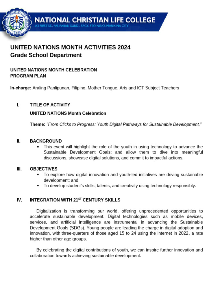 UN_MONTH_ACTIVITIES-2024 | PDF