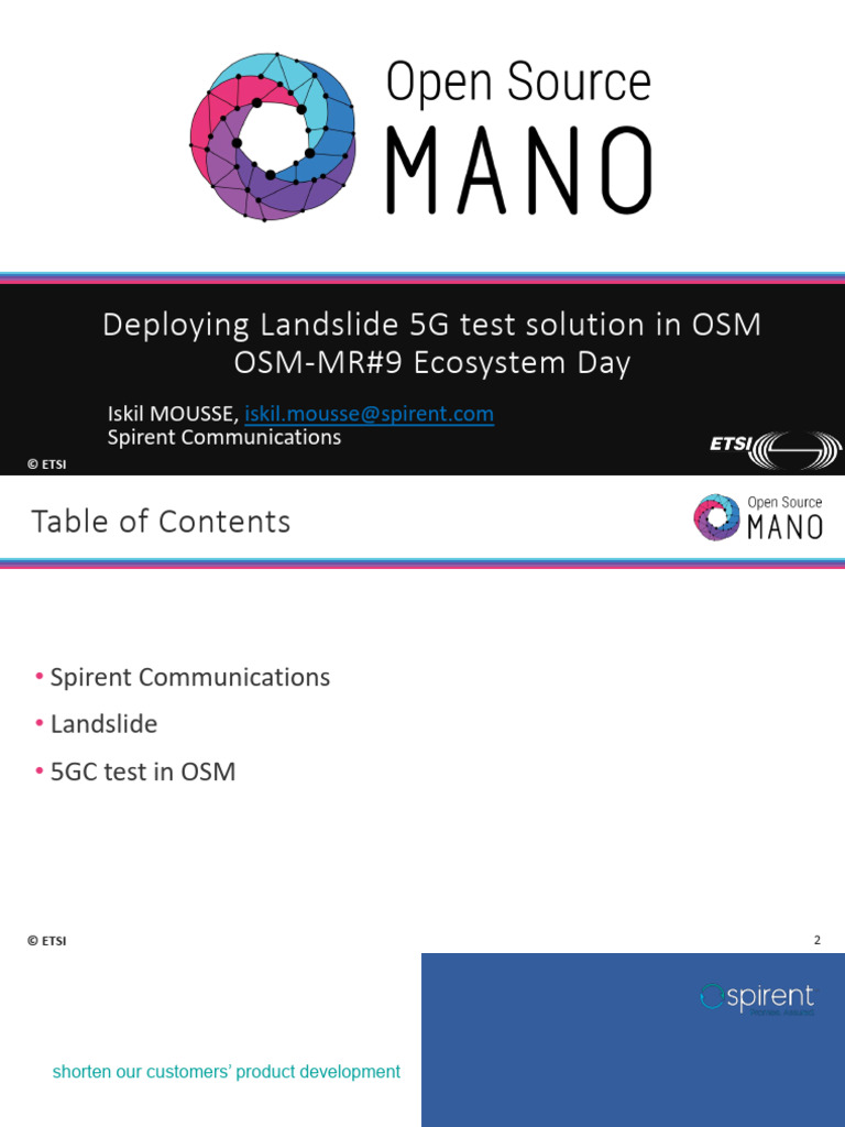 ED3 - Spirent 5G Testing | PDF