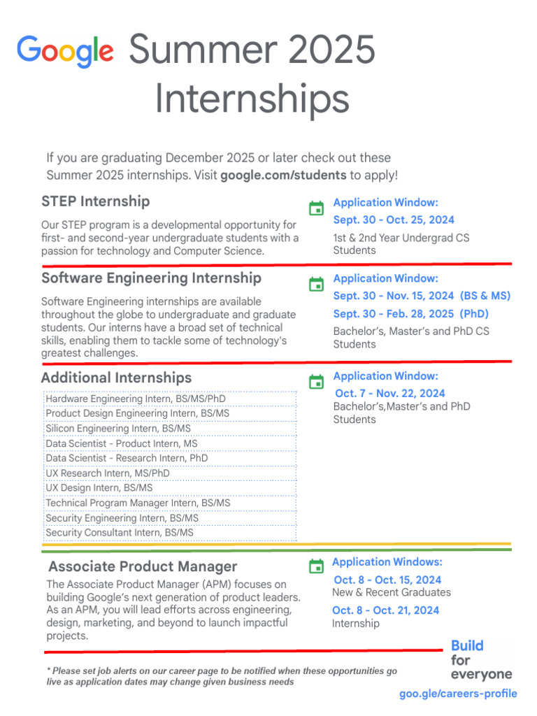 Announcement Flyer Summer 2025 Intern Posting | PDF