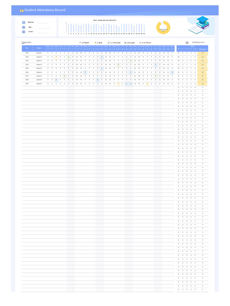 Student Attendance Record | PDF