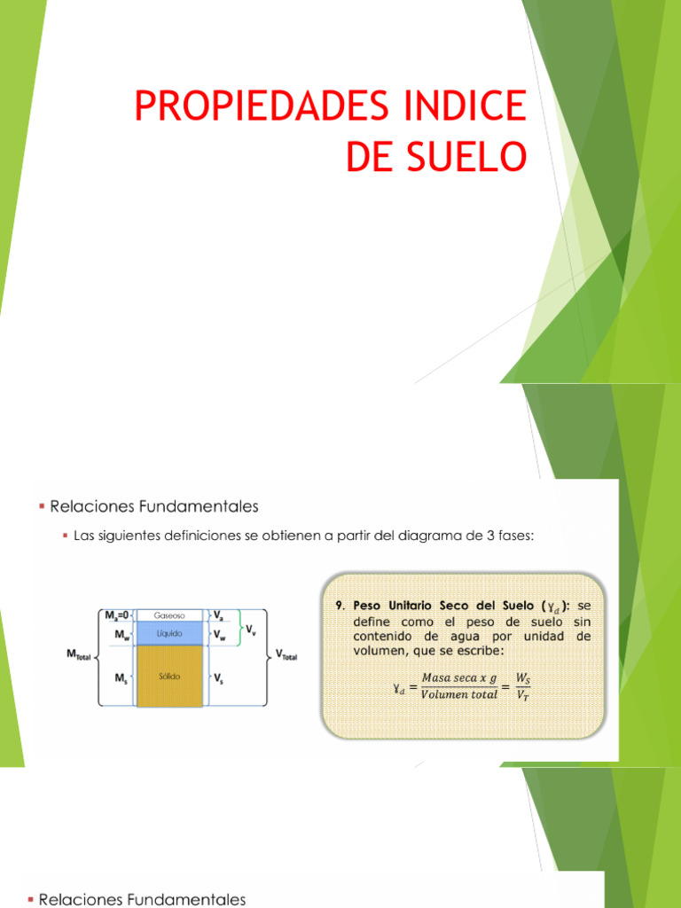 Clase 4 Propiedades Indice 1,2 | PDF