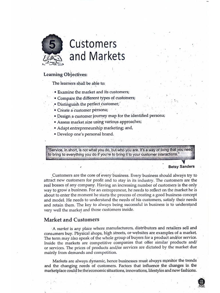 Entrep (Chapter 5) | PDF