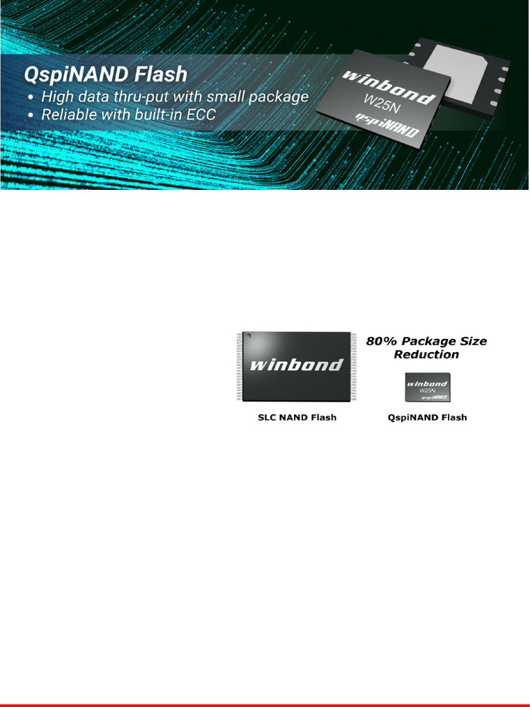 Winbond QspiNAND Flash Product Brief | PDF