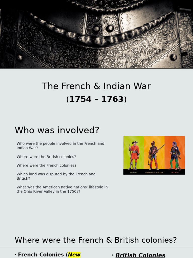 The French & Indian War | PDF