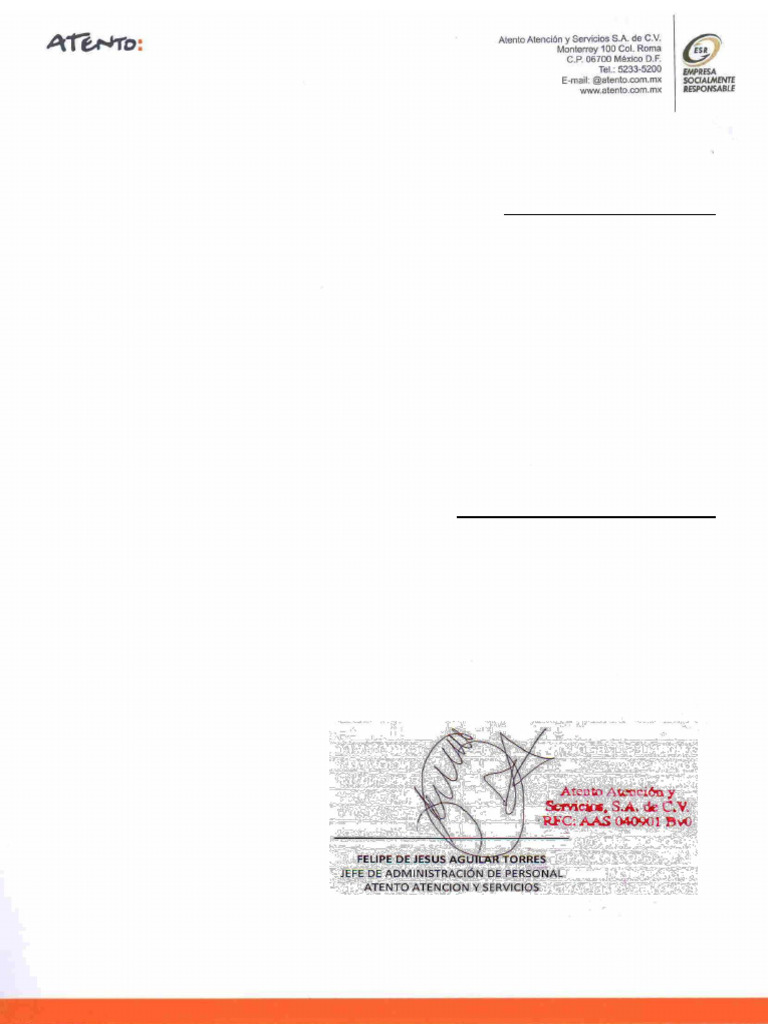 Carta Apertura de Cuenta HSBC 2024 | PDF