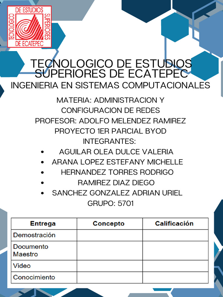 PROYECTO ADMIN Y CONFIG REDES | PDF