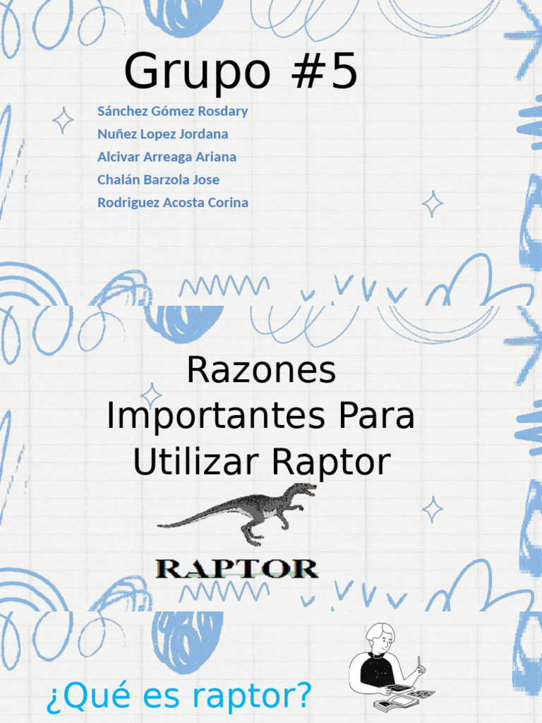 razones para utilizar raptor | PDF