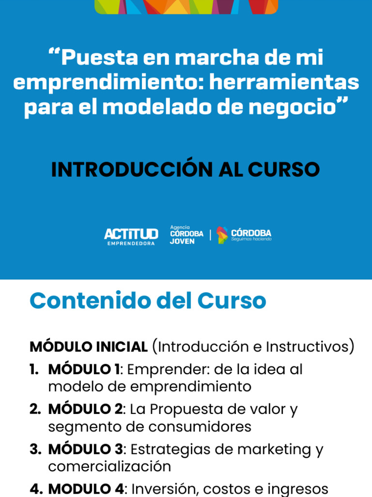 Introducción Al Curso | PDF