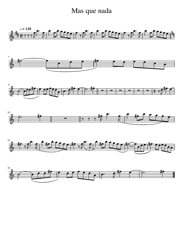 Mais Que Nada 2 | PDF