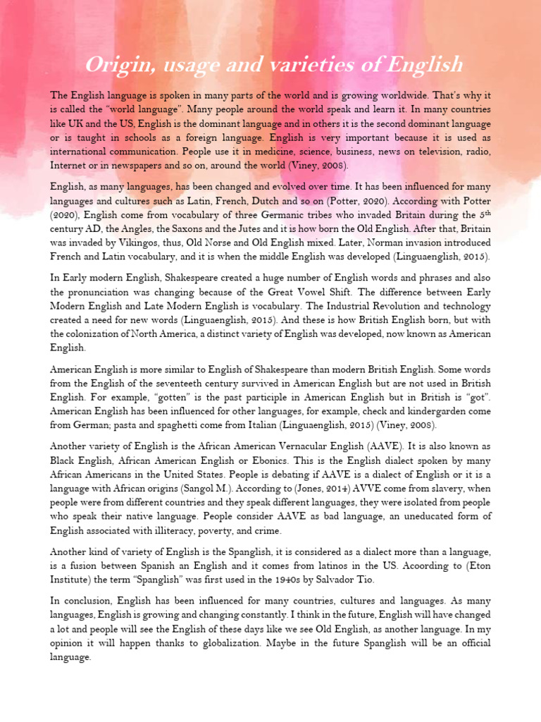 Essay English Lau | PDF