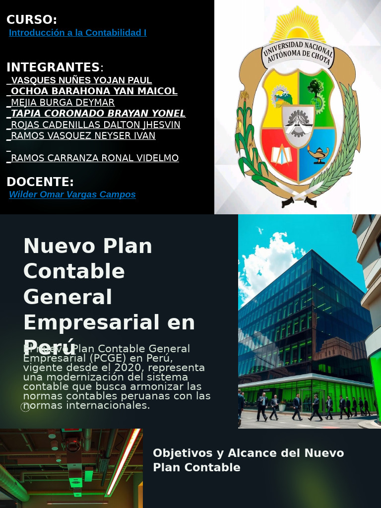 El Nuevo Plan Contable General Empresarial Jueves | PDF