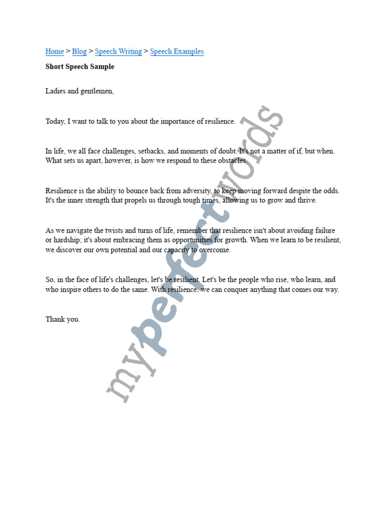 speech-examples-short-pdf | PDF