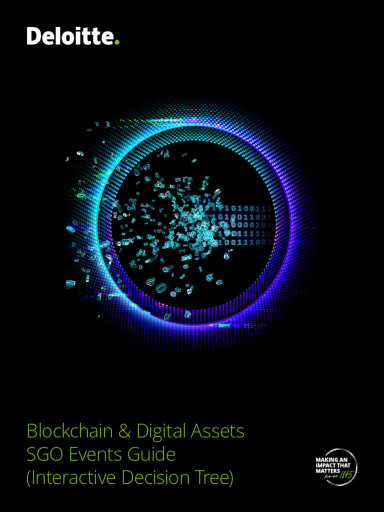 Blockchain - Digital Assets SGO Events Guide (Interactive Decision Tree ...