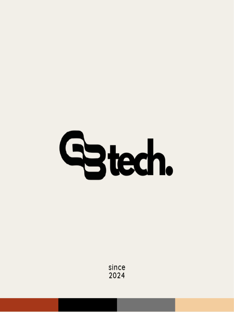Estudo - Logotipo GB Tech | PDF