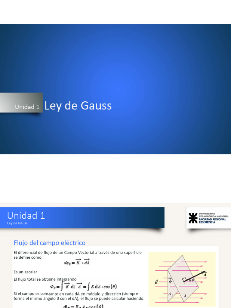Ley de Gauss | PDF
