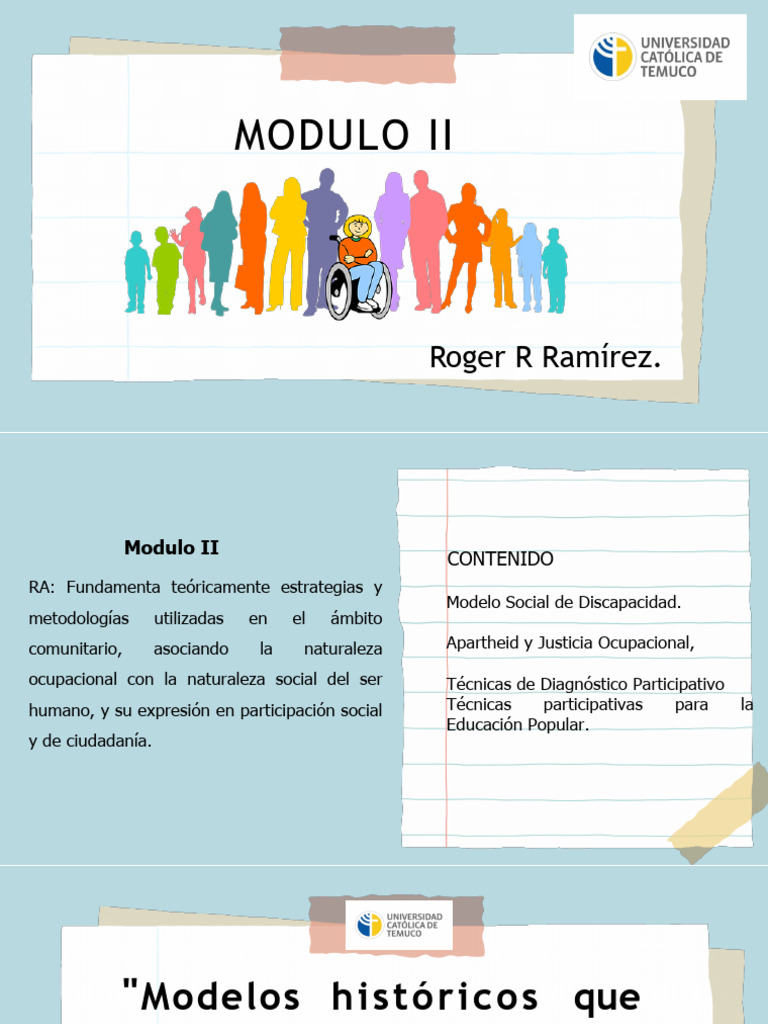 6 Modelos De Discapacidad