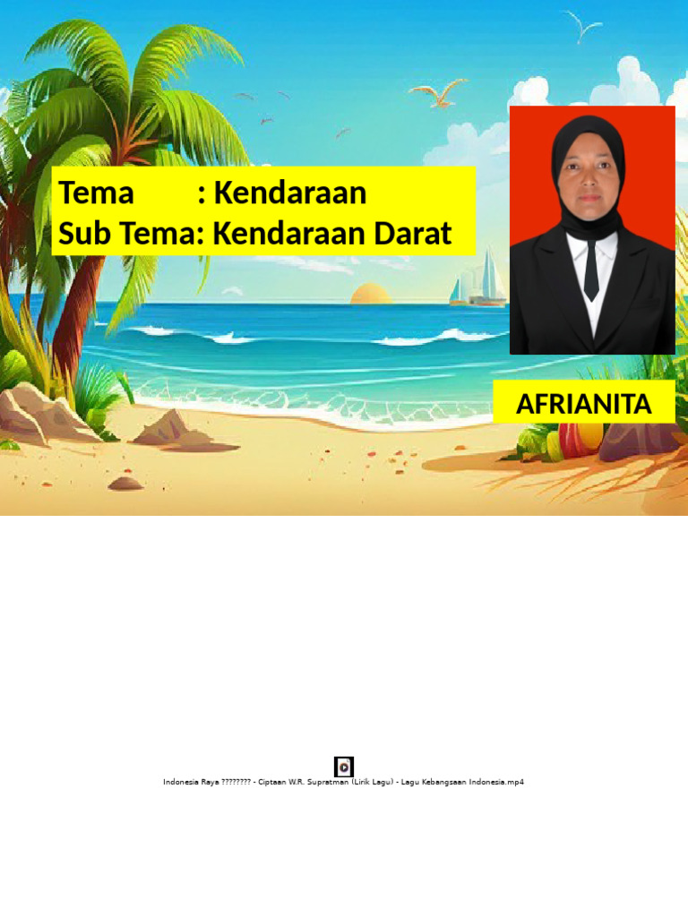 Presentation1 AFRIANITA | PDF | Travel