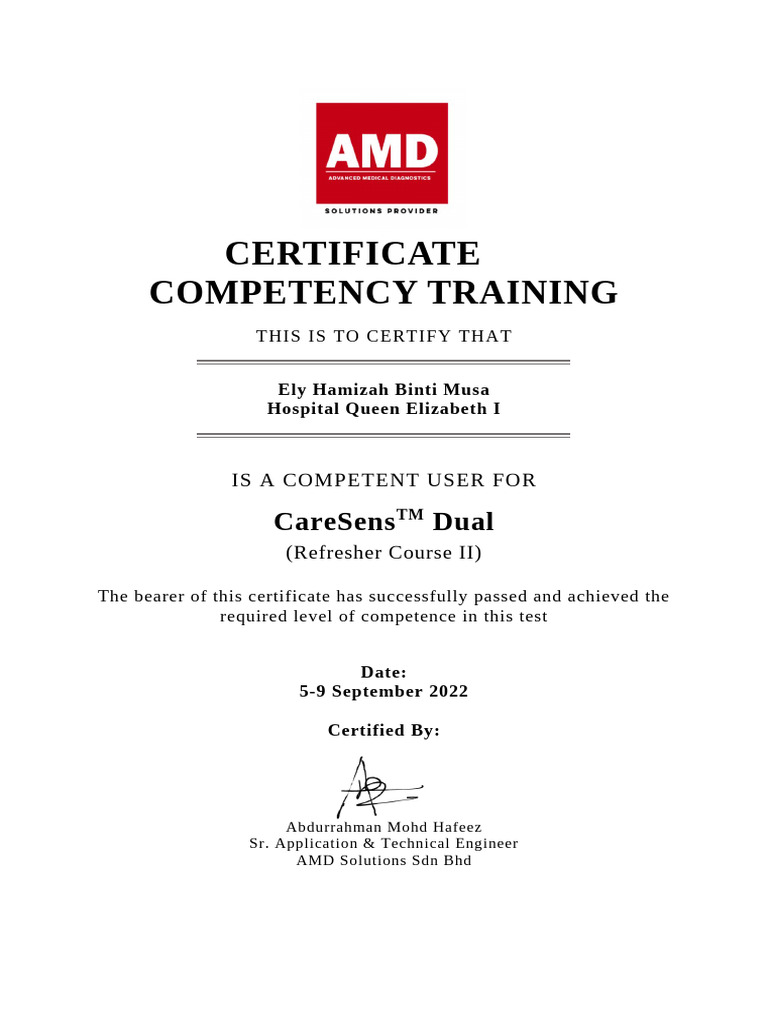 Template Cert. CT | PDF