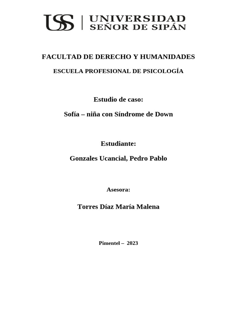 Caratula Caso Sofia | PDF