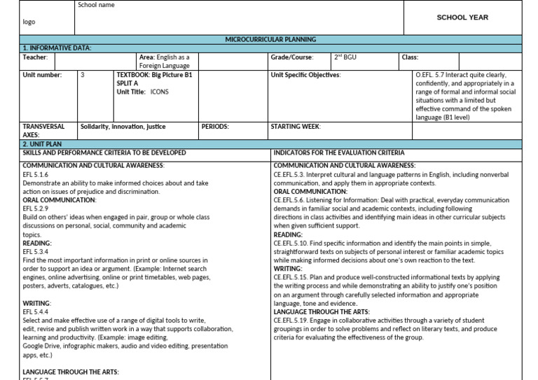 UNIT 3 2nd BGU B1 split A | PDF