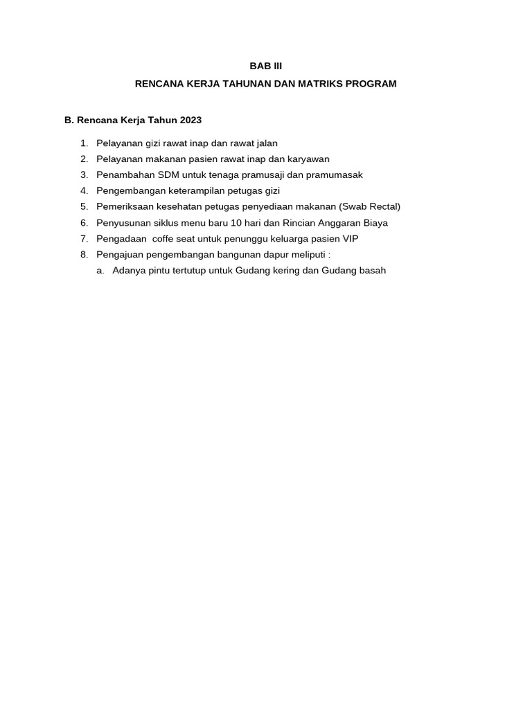 Proker Gizi 2023 | PDF