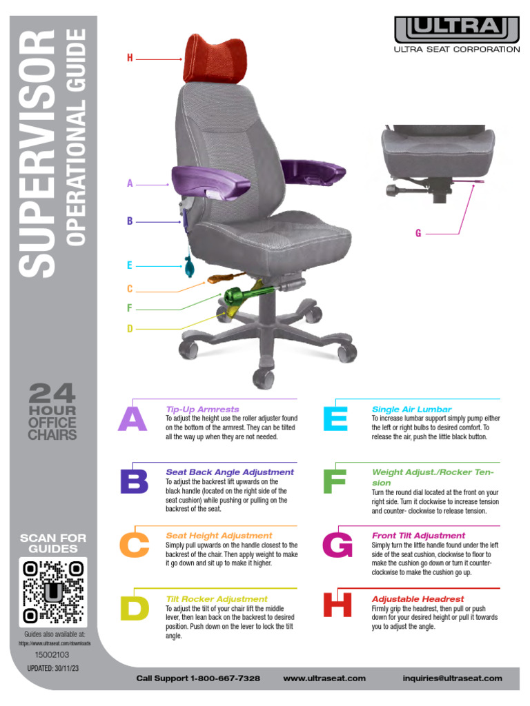 Supervisor_Office_Chair_Operational_Guide | PDF