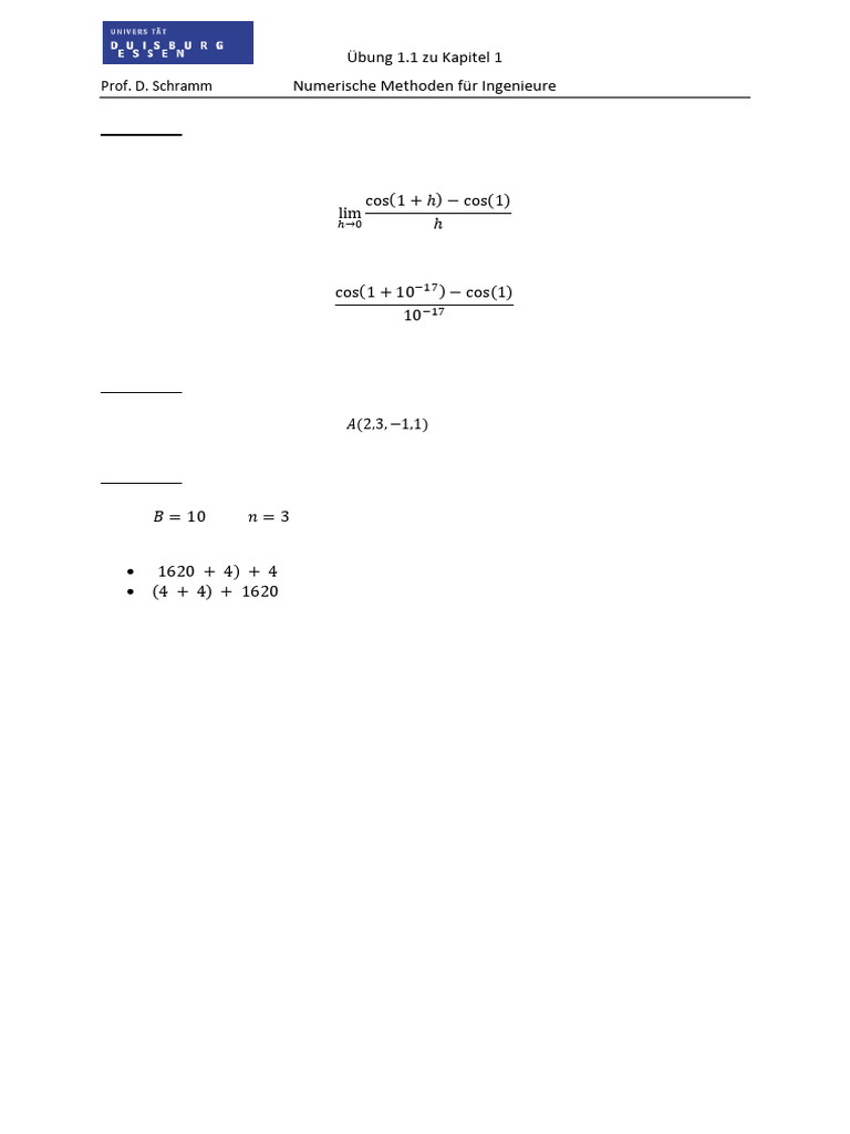 Uebungen Kapitel1.1 | PDF