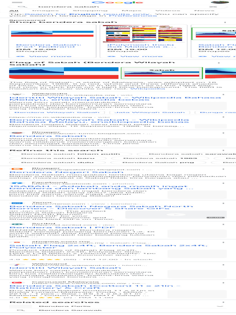 Bendera Sabah - Google Search | PDF