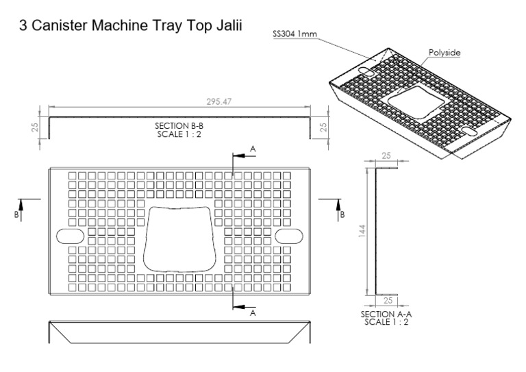 3 Canister Tray | PDF