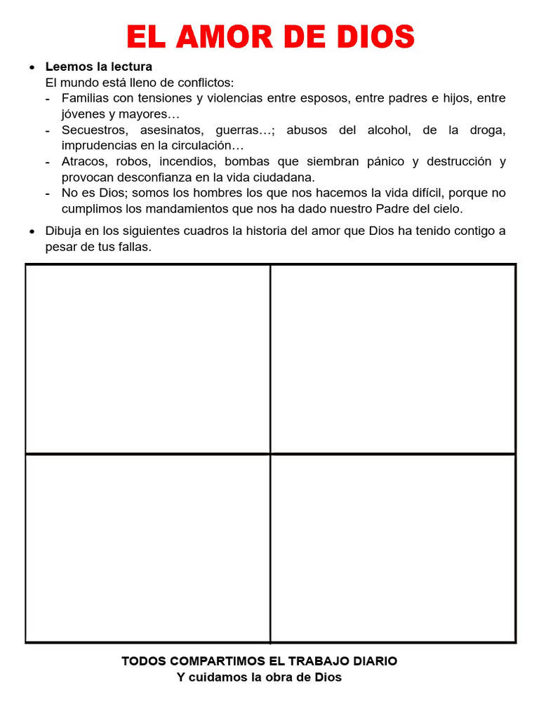 EL AMOR DE DIOS | PDF