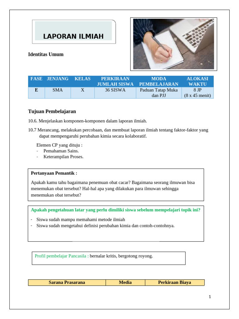 Print Modul Ajar 5 | PDF