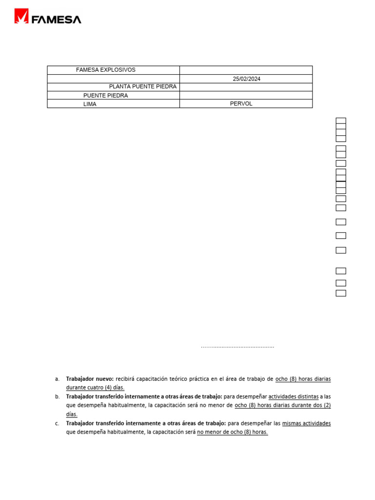 Formato anexo 5 | PDF