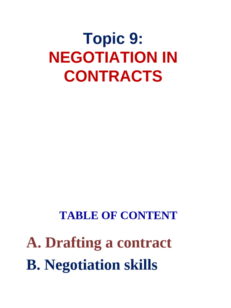 Negotiation Skills | PDF | Career & Growth