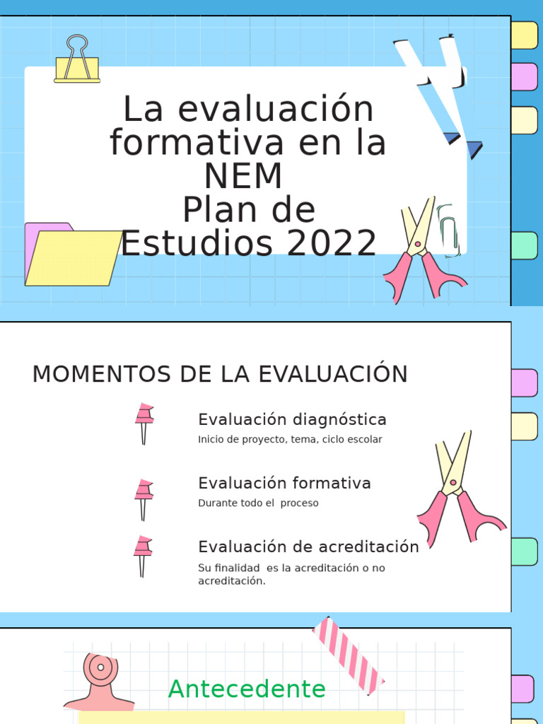 La Evaluación Formativa en La NEM | PDF