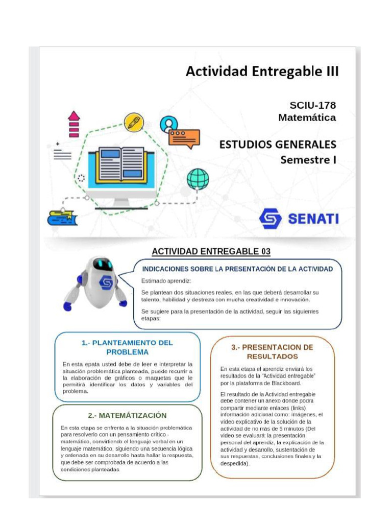 Entregable - 03 - Matemáticas | PDF