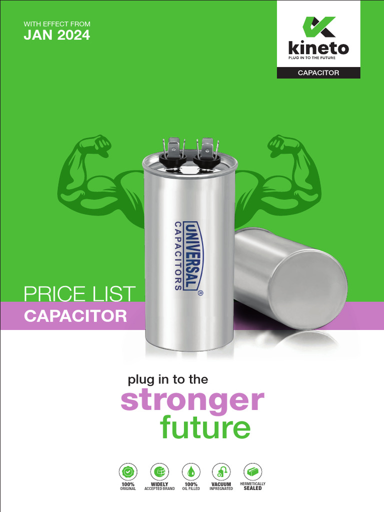 Capacitor Catalogue | PDF