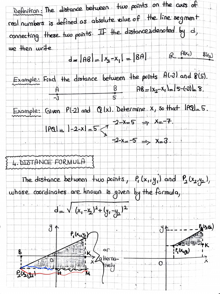 Analytic Geometry Lecture Notes - 2nd Week Part 1 | PDF