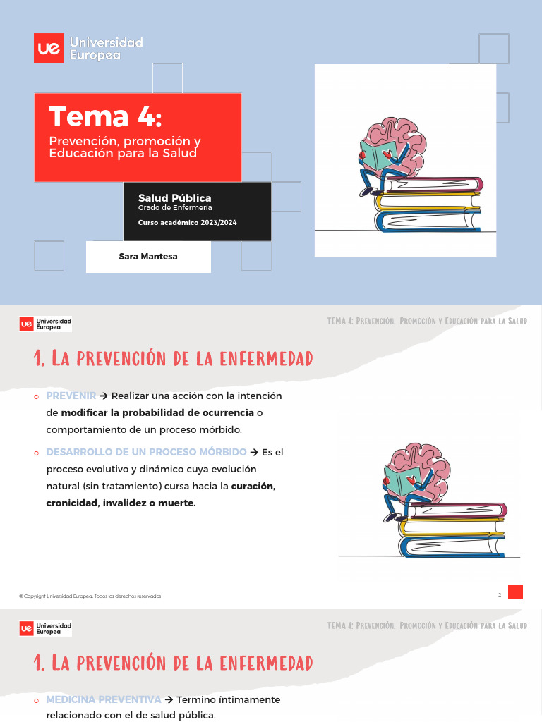 Tema 4 - Salud Pública - 23-24 | PDF