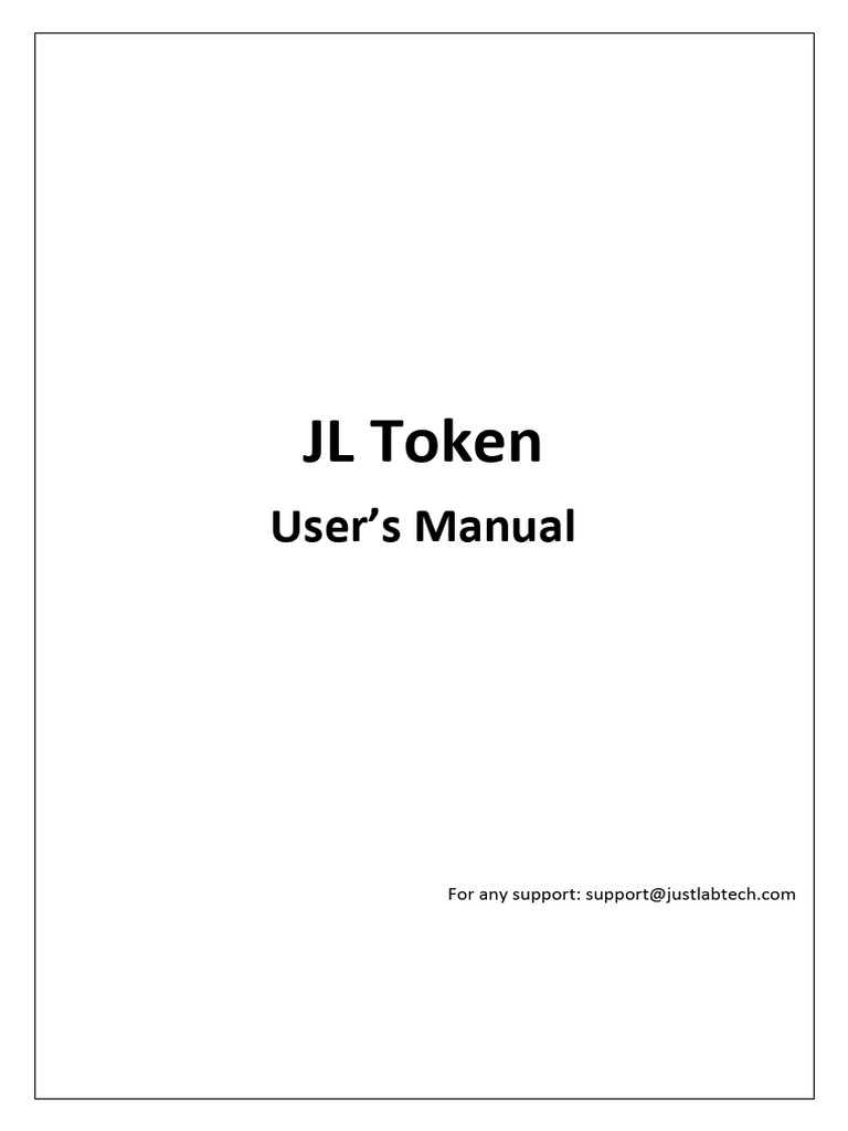 JL Token Documentation | PDF