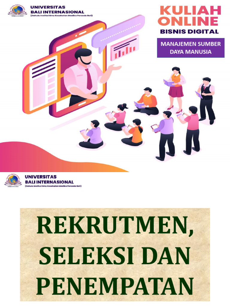 Rekrutmen, Seleksi Dan Penempatan | PDF
