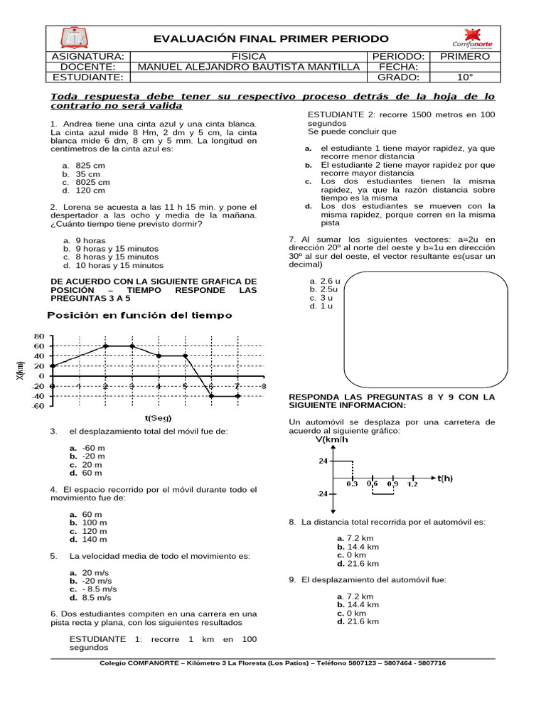 Fisica 10° | PDF