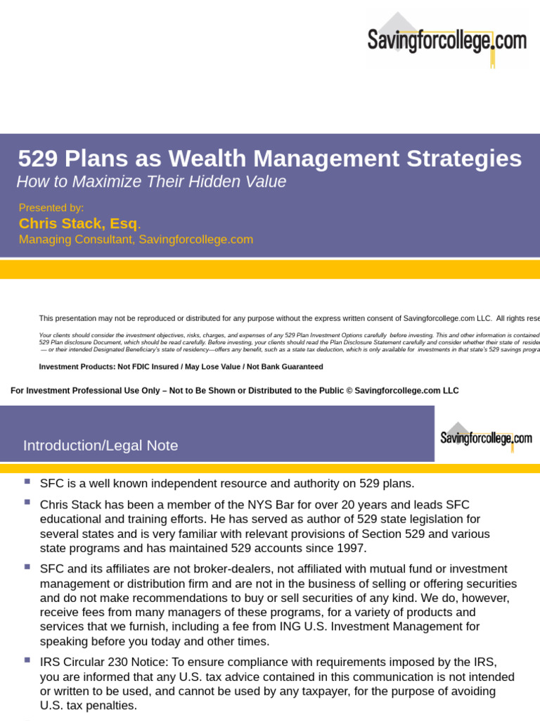 529 Stack | PDF
