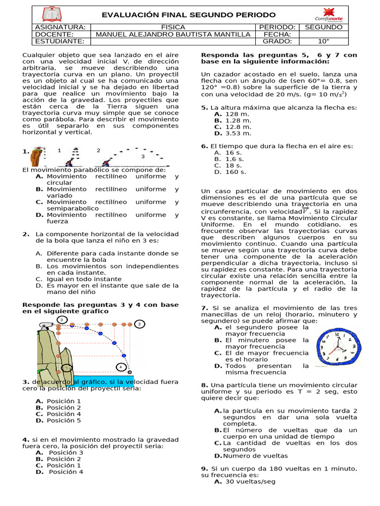 Fisica 10 | PDF