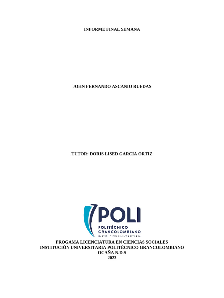 Entrega Final Practica 1 | PDF