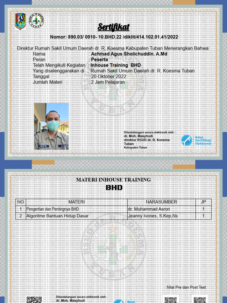 Achmad Agus Sholichuddin. A.Md | PDF