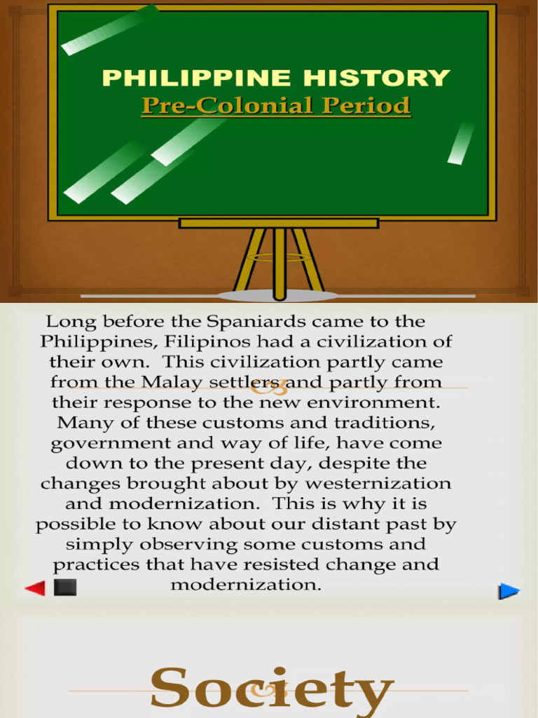 Pre-Colonial Period | PDF