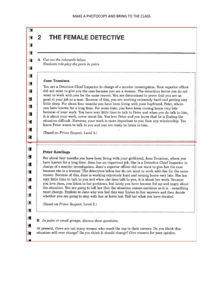 THE FEMALE DETECTIVE | PDF