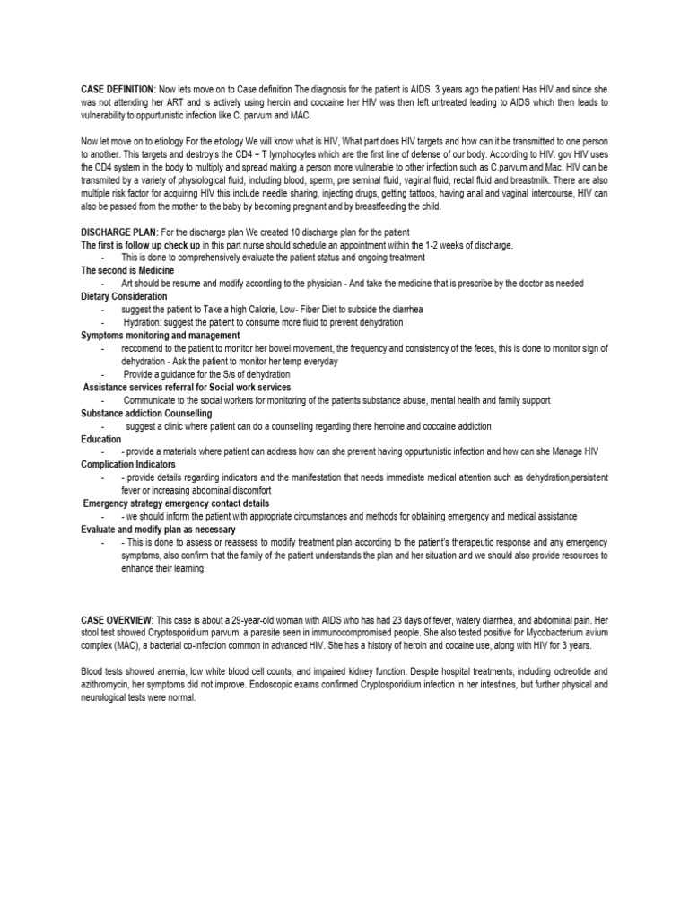 Case Definition | PDF