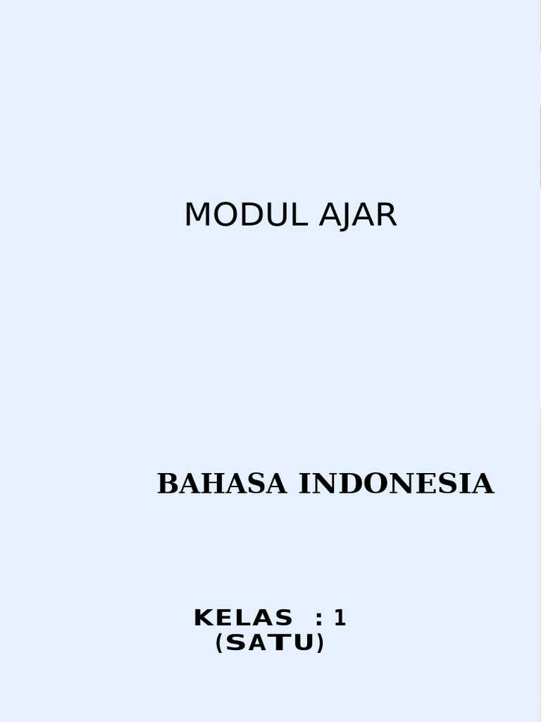 Perangkat Ajar | PDF