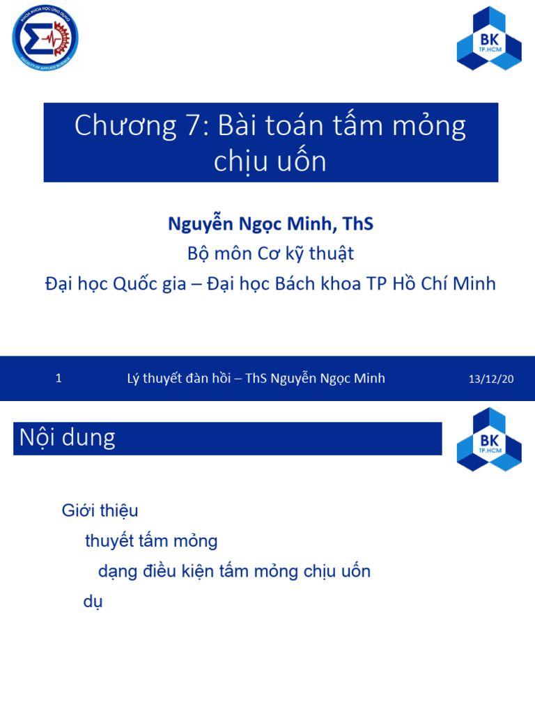 Ly Thuyet Dan Hoi - Chuong 7 | PDF
